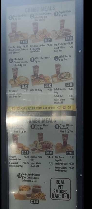 Bill Miller BBQ Menu & Prices: Pit-Smoked Meats, Fried Chicken & Breakfast